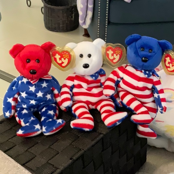 Ty | Toys | Ty Red And White Stuffed Animals Collection | Poshmark
